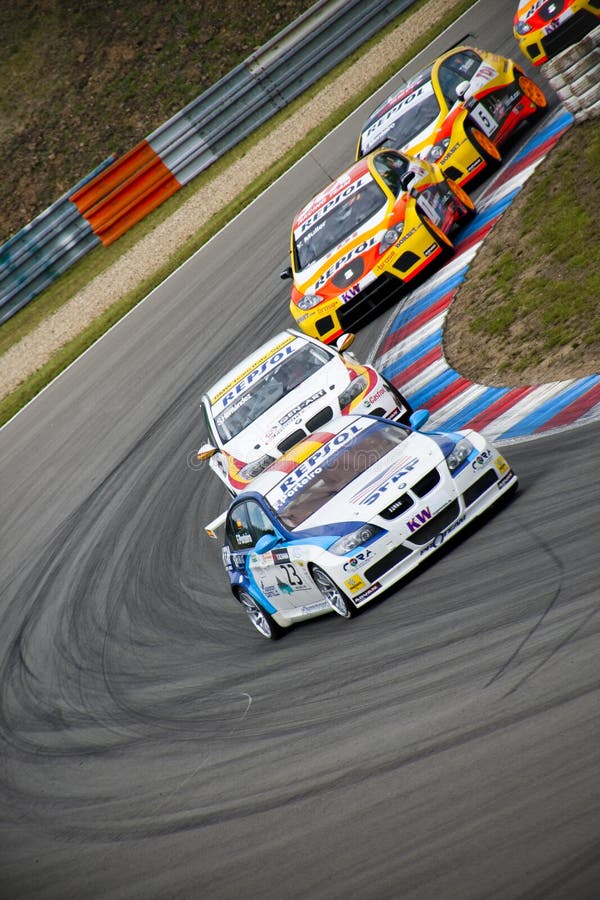 World Touring Car Championship in Brno 2009 Editorial Image - Image of ...
