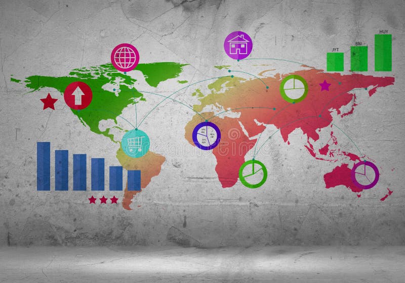 World trade stock illustration. Illustration of international - 69990425