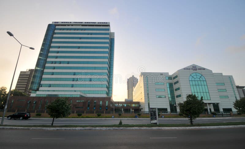 World Trade Center Accra, Ghana Zdjęcie Editorial - Obraz złożonej z ...