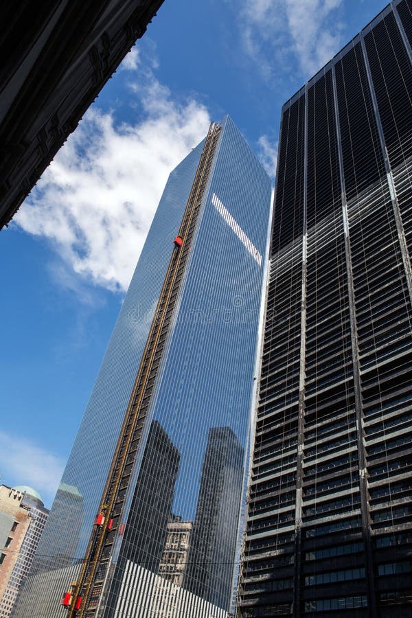 World Trade Center Building, New York Editorial Image - Image of street ...