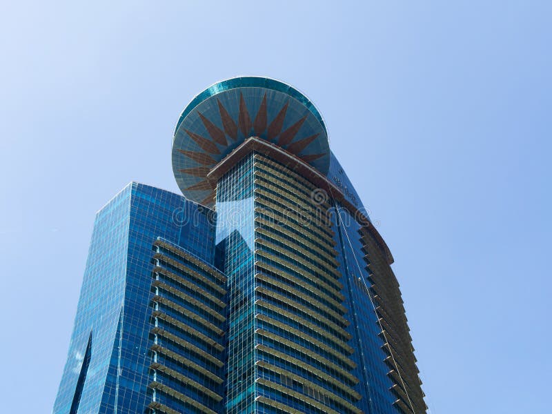 World Trade Center Doha, Bottom View Editorial Image - Image of ...