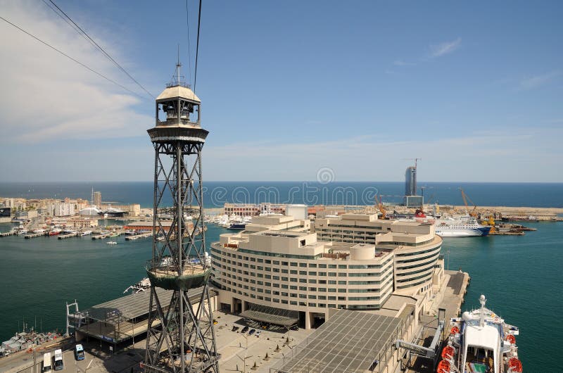 World Trade Center Em Barcelona Foto de Stock - Imagem de barcelona ...