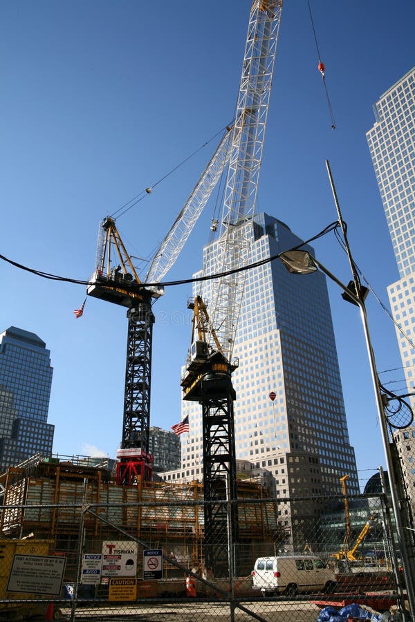 World Trade Center Reconstruction Editorial Image - Image of york ...