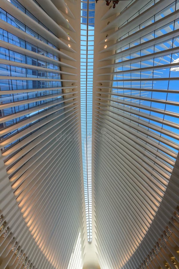 World Trade Center Transportation Hub Editorial Image - Image of ...