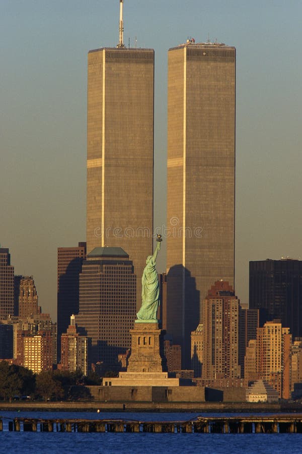 World Trade Towers stock image. Image of love, american - 23160941