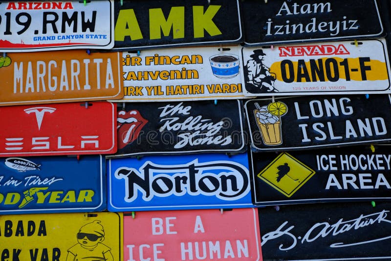 World travel signs editorial stock image. Image of cuba - 266057359