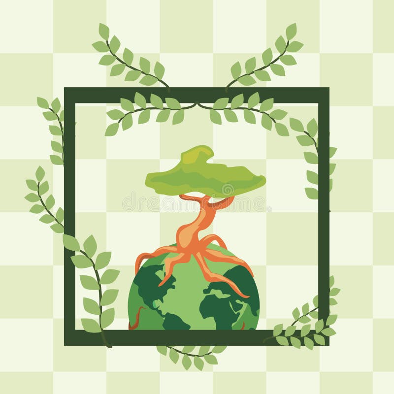 Happy earth day stock illustration. Illustration of creative - 144552950