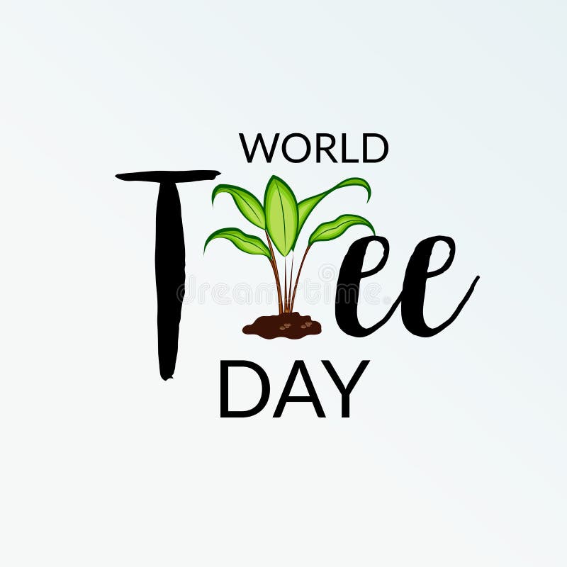 World Tree Day. stock illustration. Illustration of plant - 94326611