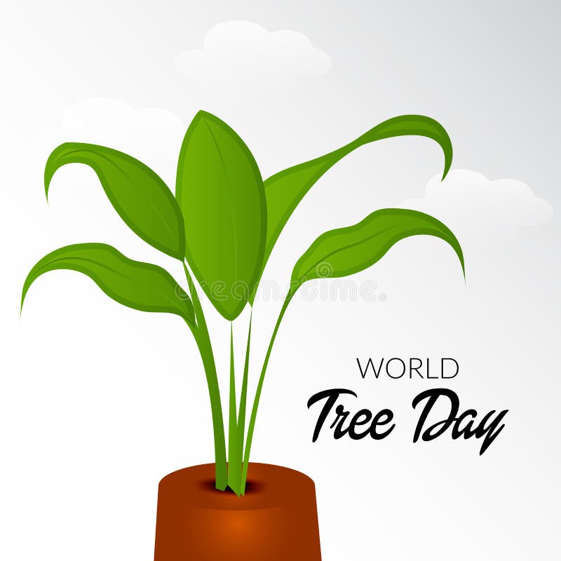 World Tree Day. stock illustration. Illustration of sustainable - 94326497