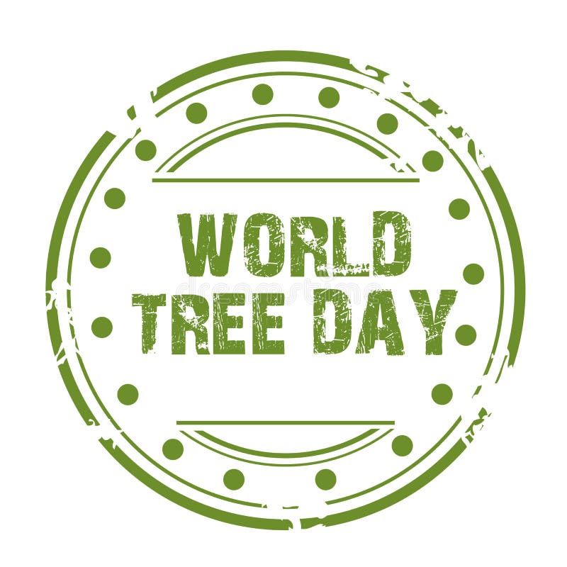 World Tree day. stock illustration. Illustration of flag - 94327071