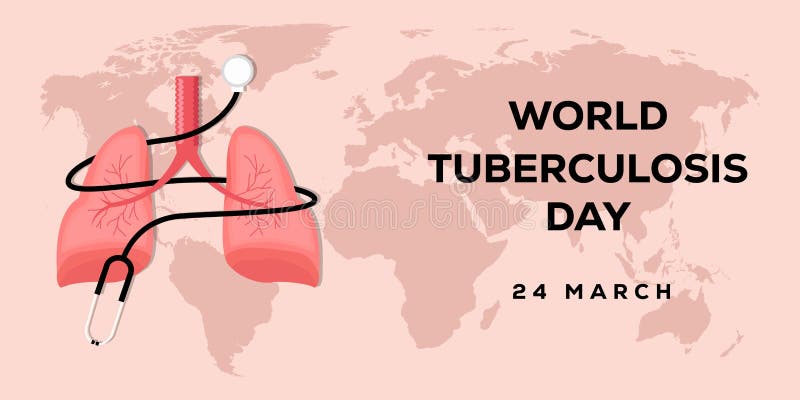 World Tuberculosis Day Background Illustration Stock Vector ...