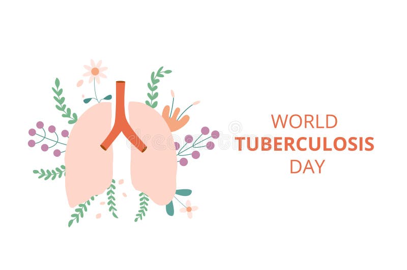 World Tuberculosis Day Banner Template. Awareness about Disease Stock ...