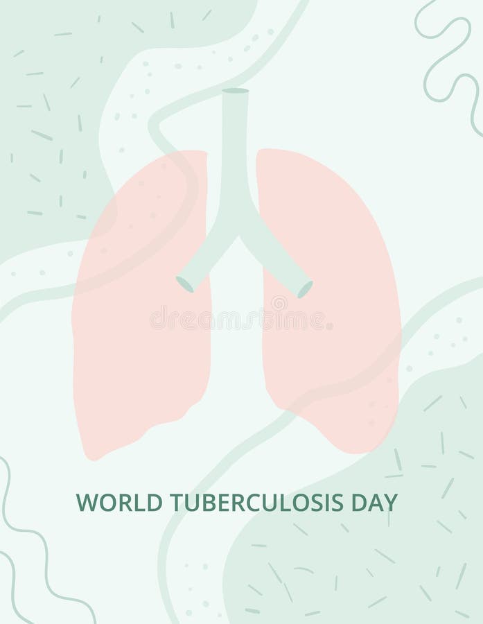 World Tuberculosis Day Banner Template. Awareness about Disease Stock ...