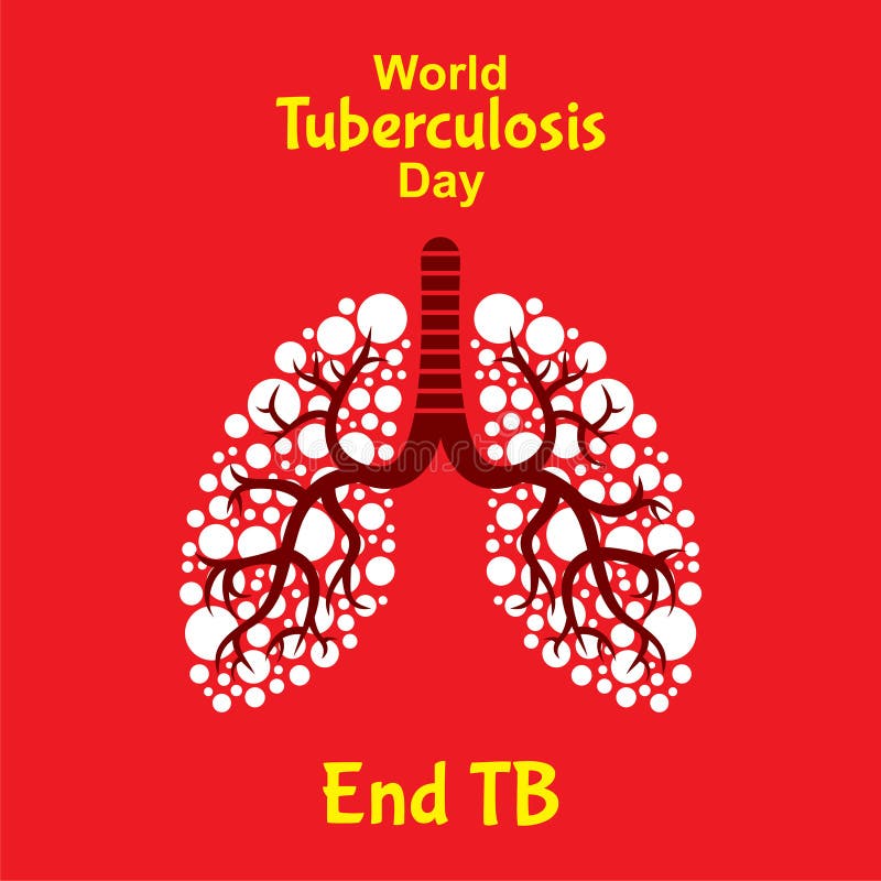 World Tuberculosis Day Poster Design Stock Vector - Illustration of ...