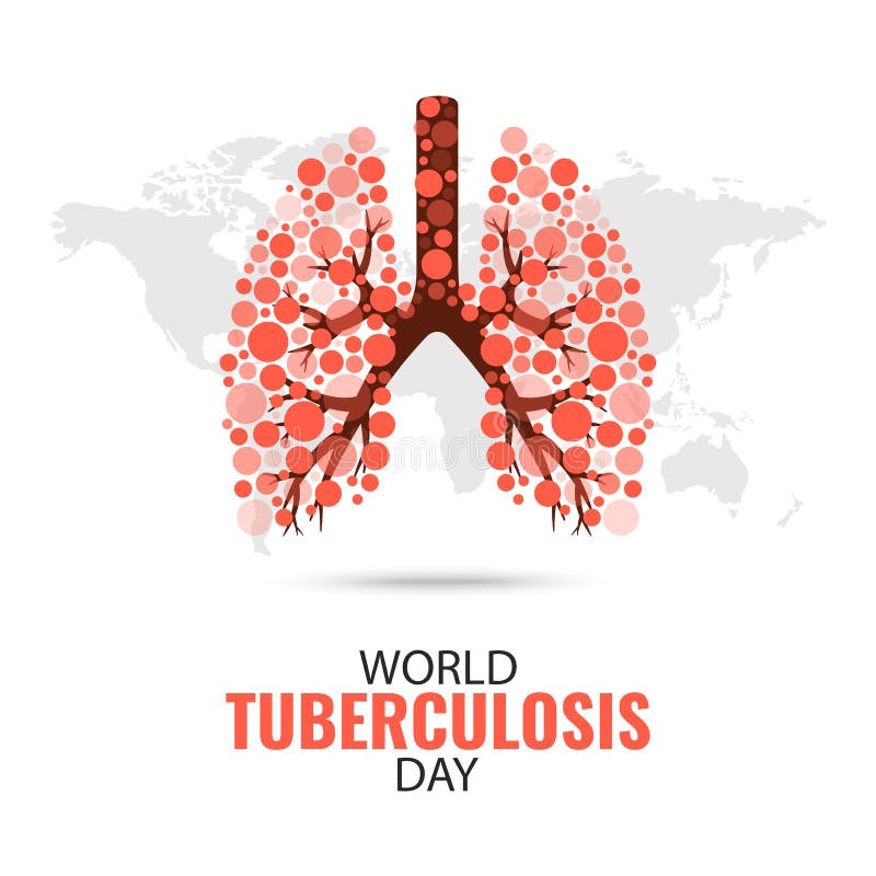 World Tuberculosis Day stock illustration. Illustration of bronchial ...