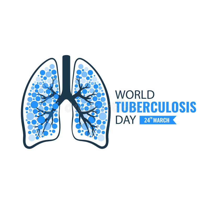 World Tuberculosis Day stock illustration. Illustration of respiration ...