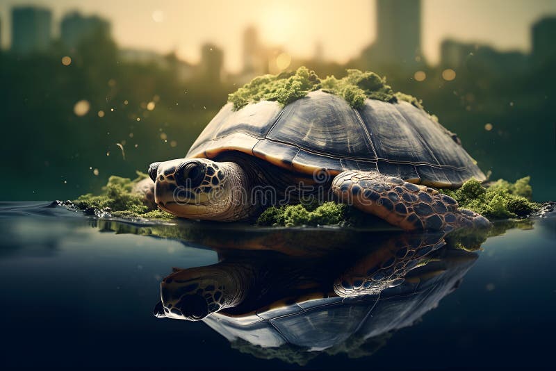 World Turtle Day and Ocean Environment Day. Save the Sea Plastic ...