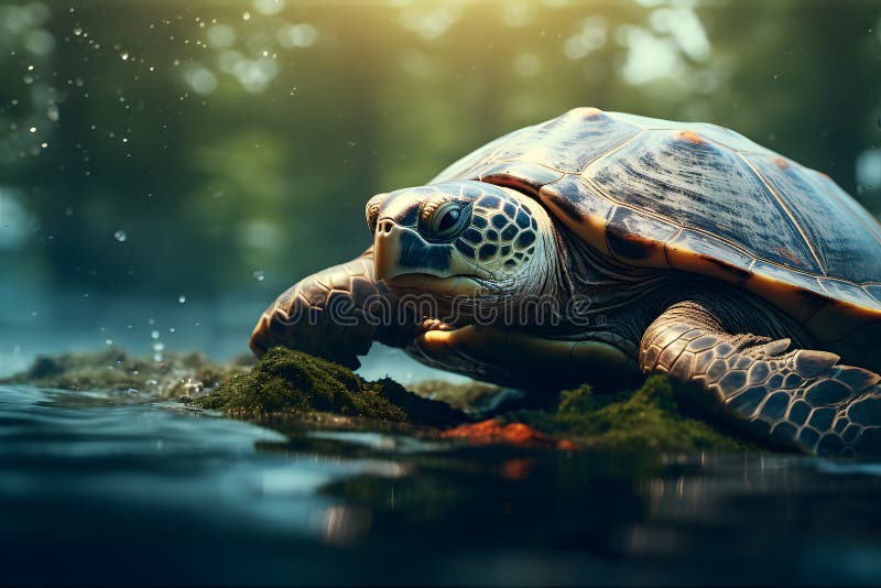 World Turtle Day and Ocean Environment Day. Save the Sea Pollution ...