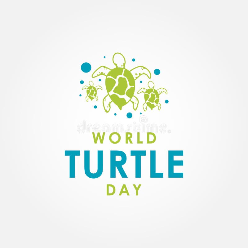 World Turtle Day Vector Design Illustration for Celebrate Moment Stock ...