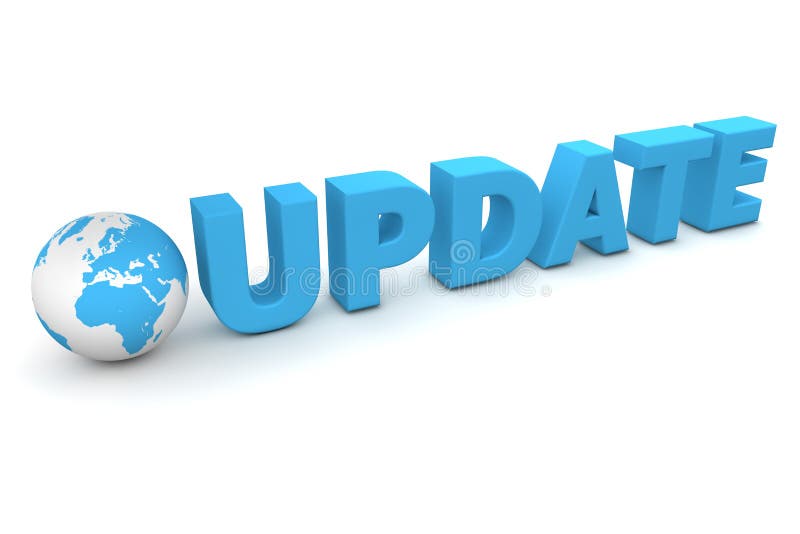 World Update stock illustration. Illustration of support - 9467085