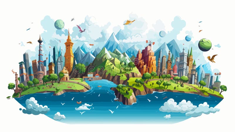 World Vector Design stock illustration. Illustration of branding ...