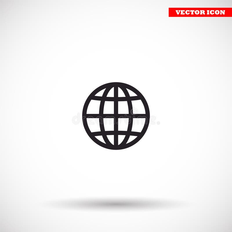 World Vector Icon Design 10 Eps Illustration Stock Illustration ...