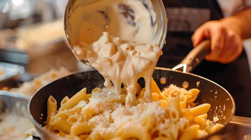 World Vegan Day, Chef Demonstrating Make Vegan Macaroni Stock ...