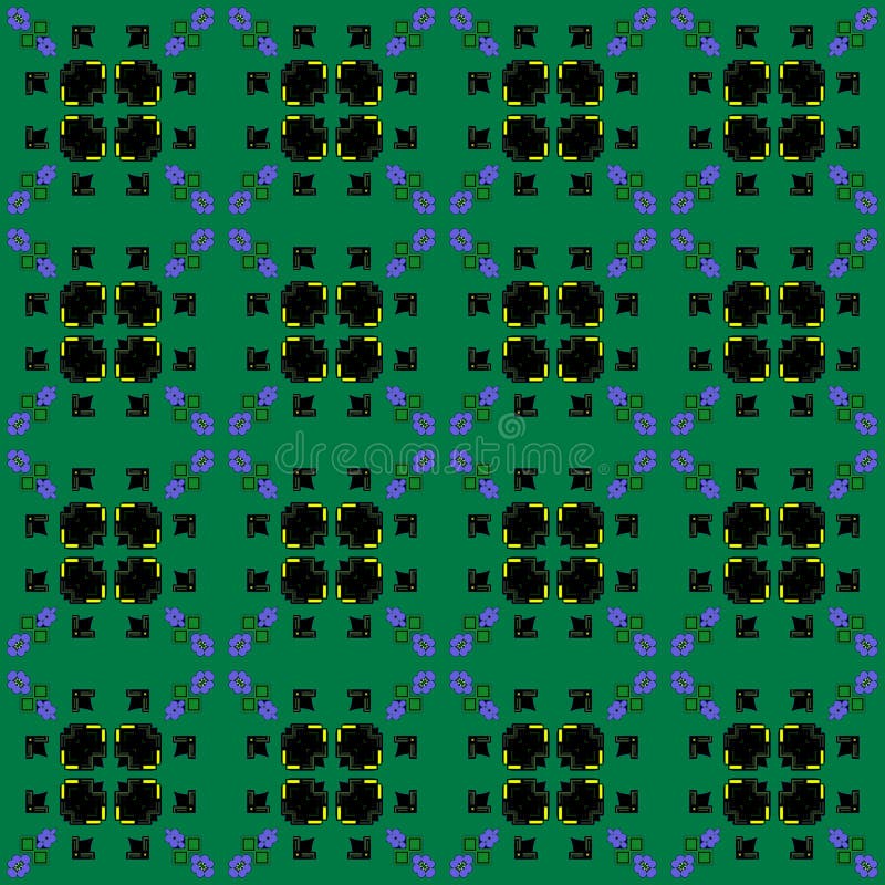 In the World of Very Interesting Multi-colored Patterns. Stock ...