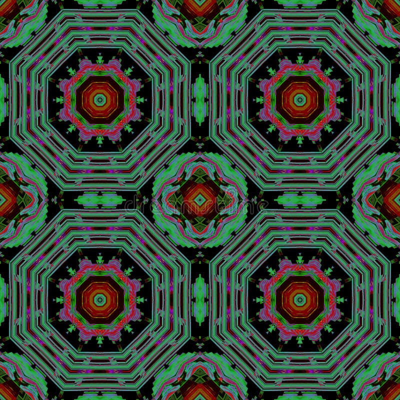 In the World of Very Interesting Multi-colored Patterns. Stock Photo ...