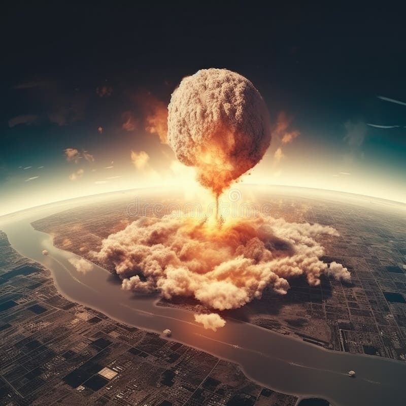 World War 3 Concept. Illustration AI Generative Stock Illustration ...