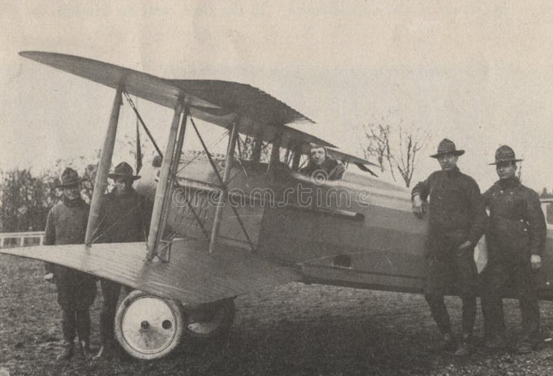 World War I Army Biplane Picture. Image: 222347639