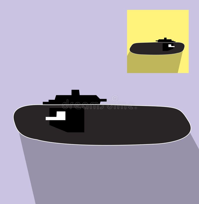 World War I Military Tank Icon Stock Vector - Illustration of text ...