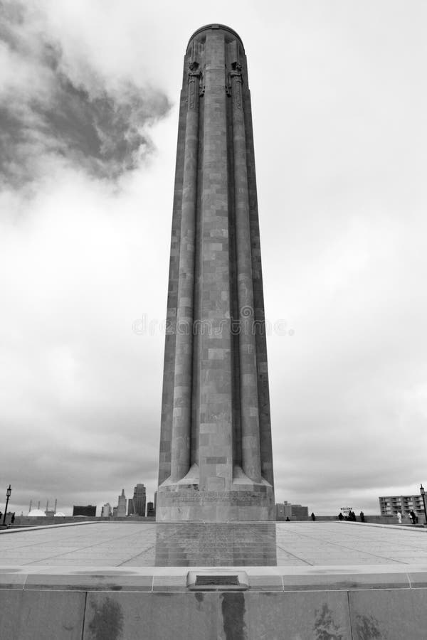 World War I Monument in Kansas City Stock Image - Image of memorial ...
