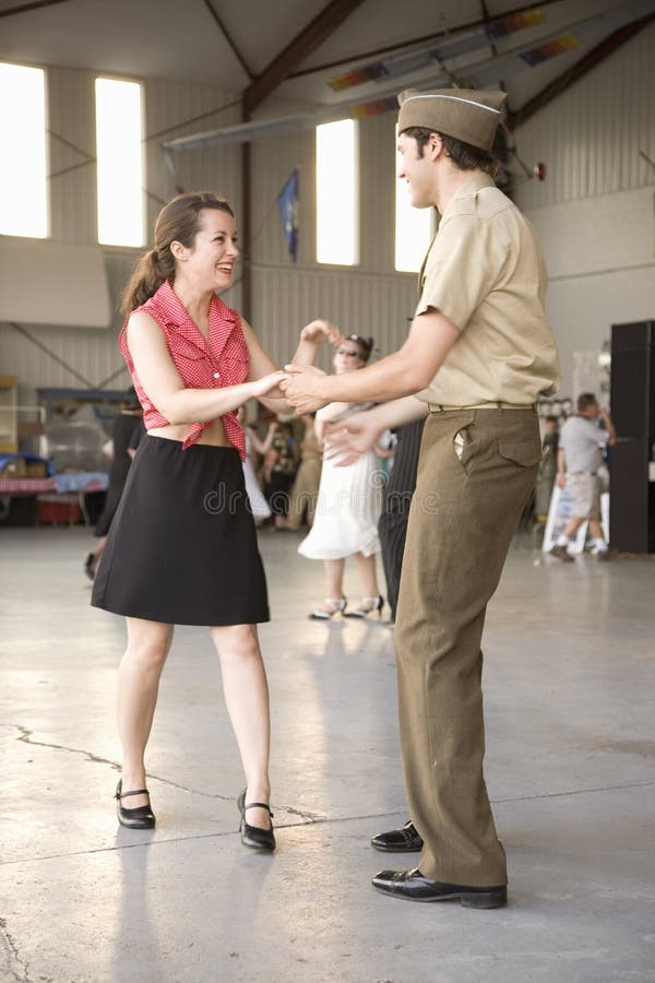 World War II actors dance editorial stock photo. Image of reading ...