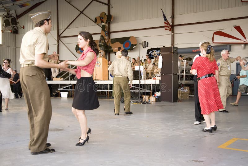 World War II actors dance editorial stock image. Image of america ...