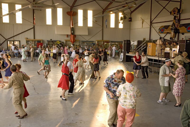 World War II actors dance editorial stock photo. Image of reading ...