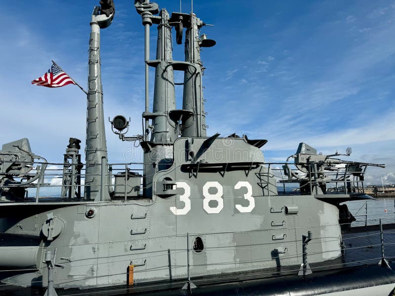 USS Pampanito Parked in Fisherman S Wharf Editorial Image - Image of ...