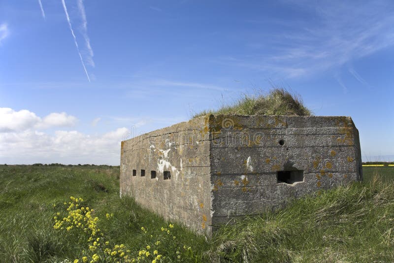 World War II Machine Gun Post Picture. Image: 5296503