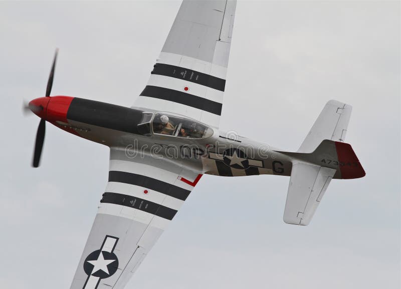 World War II P-51 Mustang Fighter Aircraft Editorial Image - Image of ...