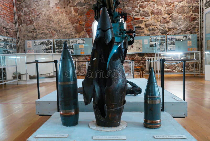 World War II Shells in the Museum Editorial Stock Image - Image of ...