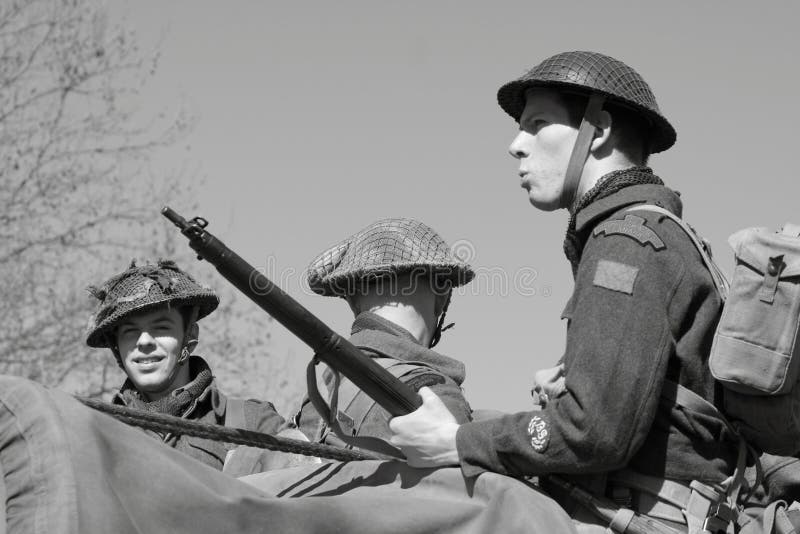 World War II soldiers editorial image. Image of military - 13904530
