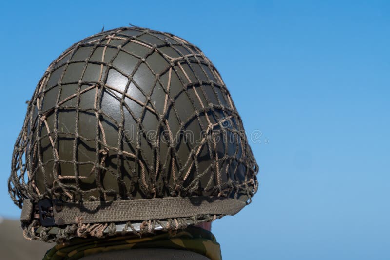 World war two US M1 helmet stock image. Image of drab - 327756499