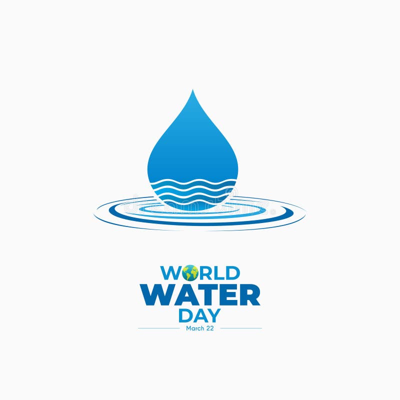 World Water Day Banner. Every Drop Matters Stock Illustration ...