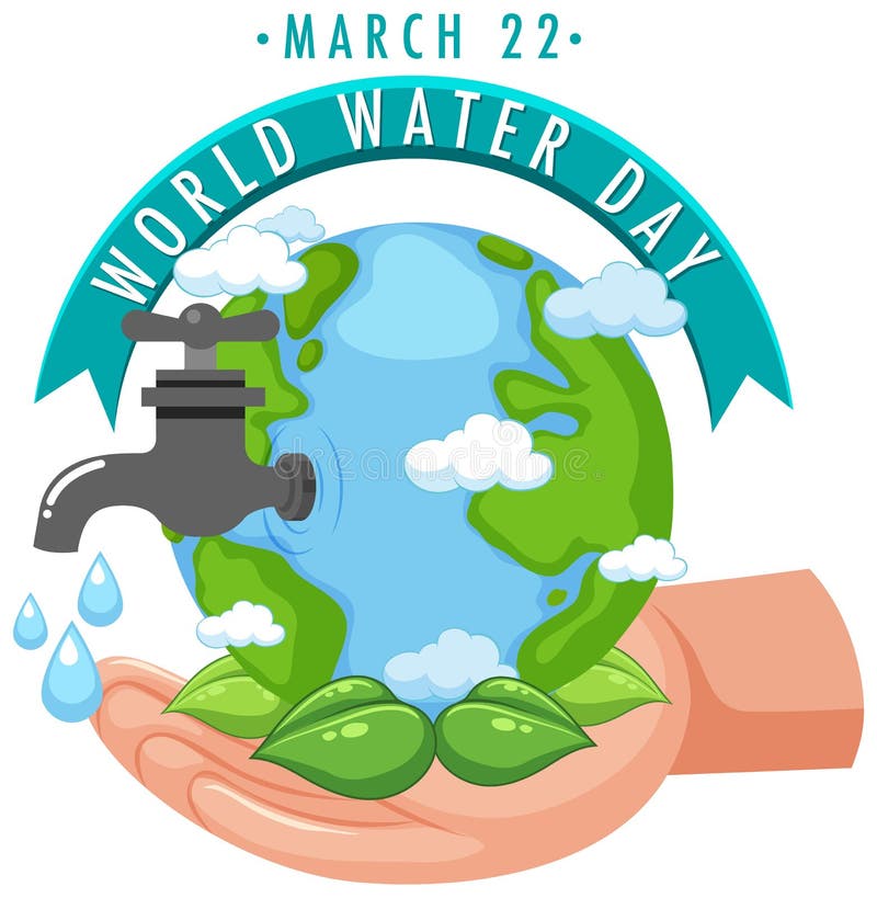 World water day icon stock vector. Illustration of world - 203639757