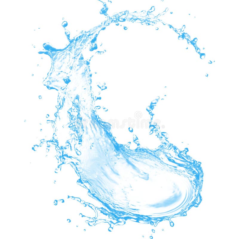 World Water Day Pure Water Splash Illustration on a Transparent ...