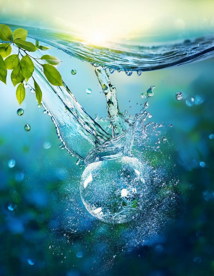 World Water Day Poster Design Stock Illustration - Illustration of ...