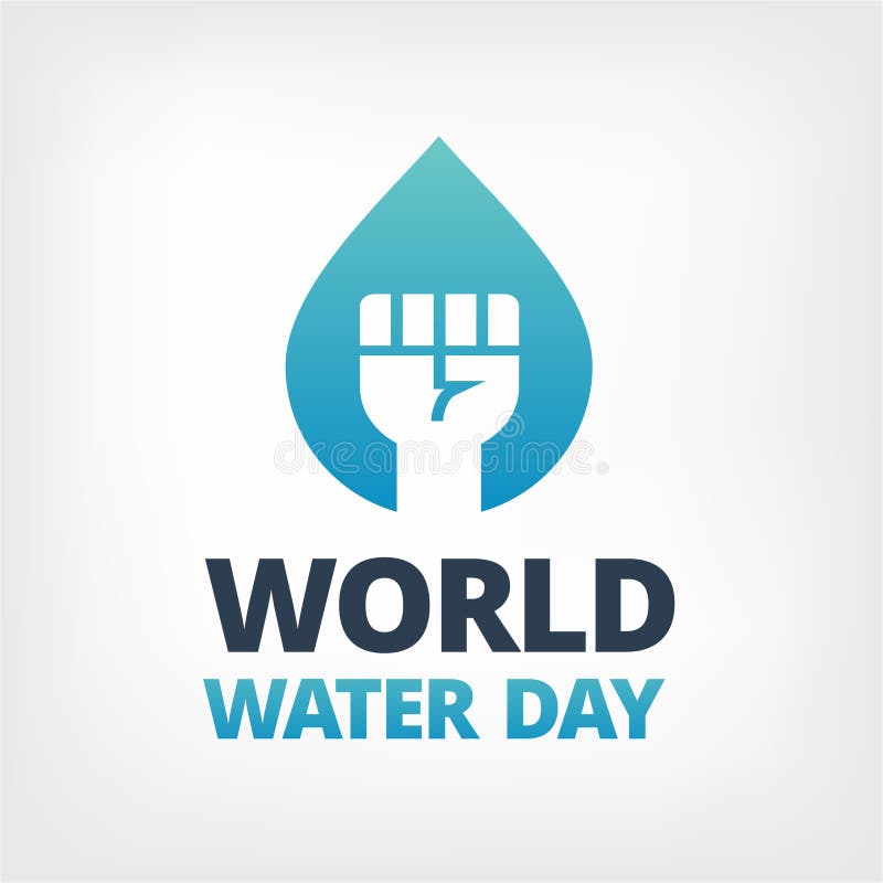 World Water Day, Save Water Illustration, March 22 Stock Vector ...