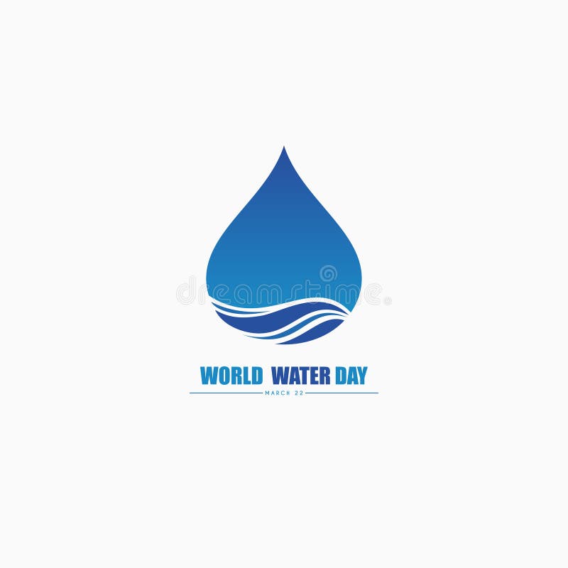 World Water Day. Save Water Save Life Stock Vector - Illustration of ...