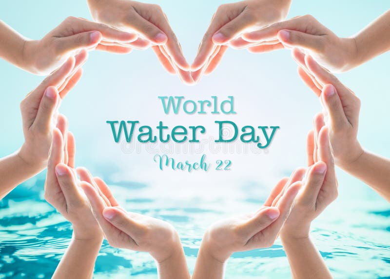 World Water Day and Saving Water for Csr Campaign Concept with ...