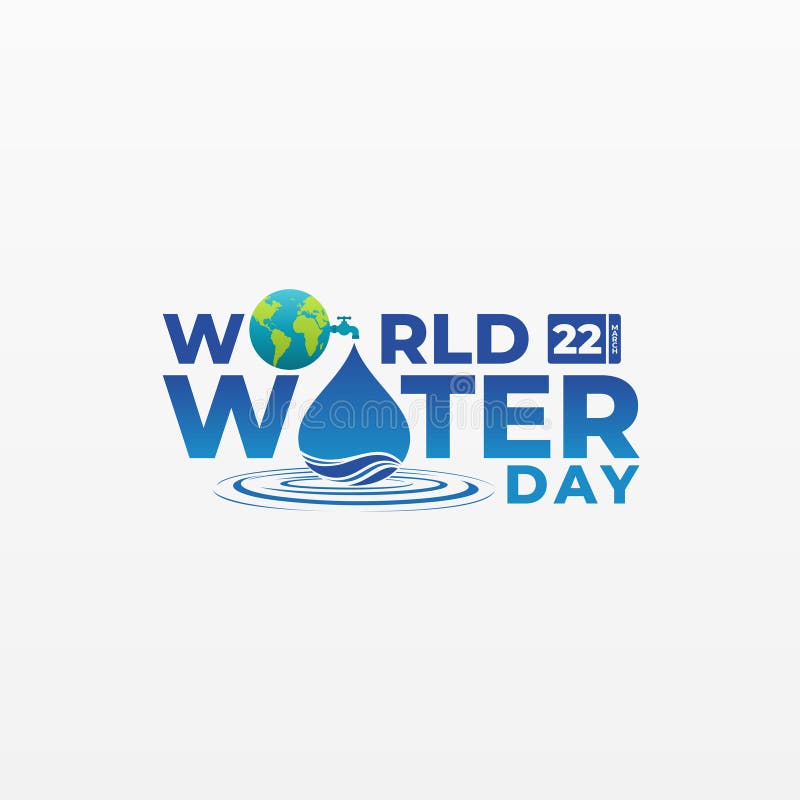 World Water Day. Water Splash Vector Illustration, March 22 Stock ...